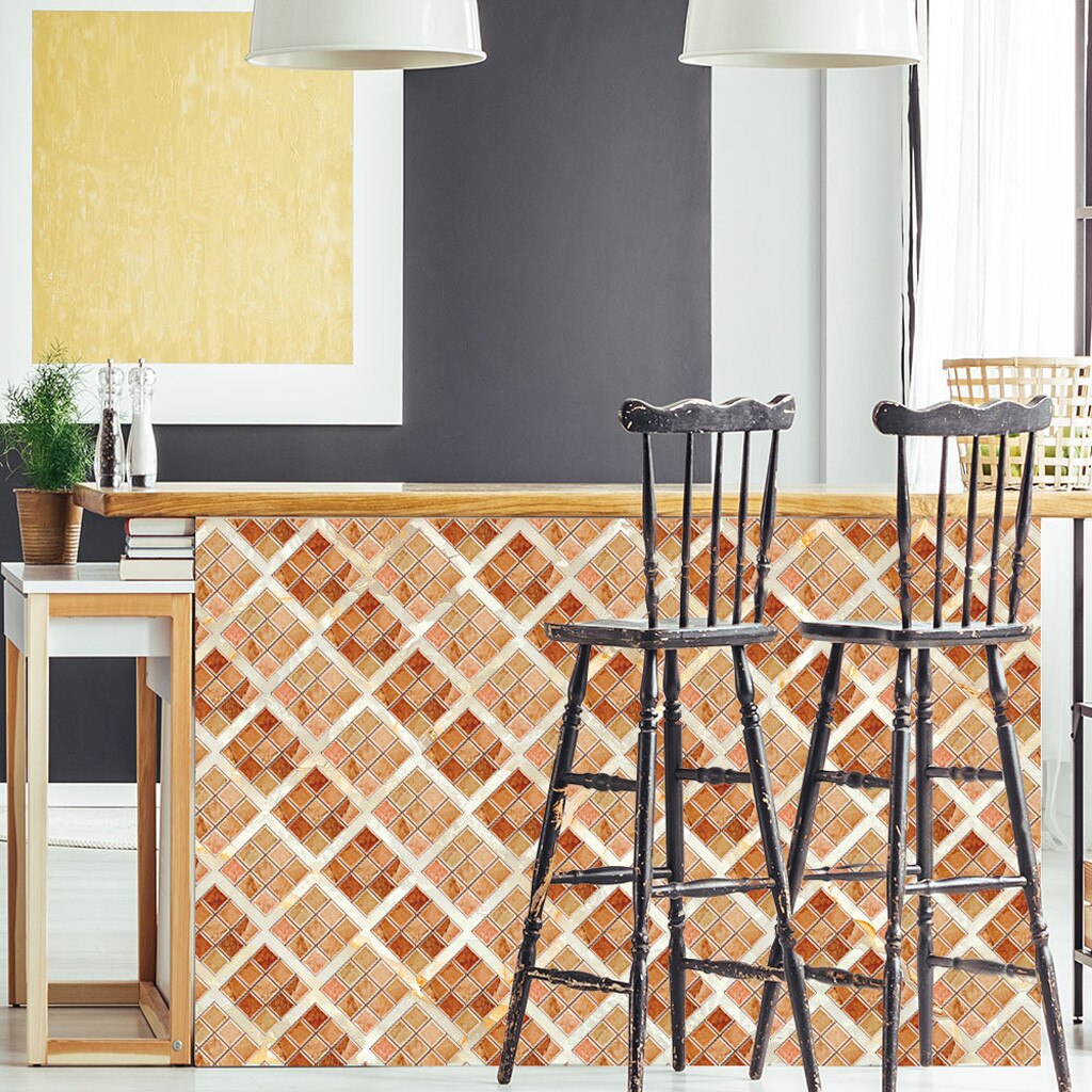 18 Stks/set Keuken Tegels Sticker Mozaïek Vliegtui... – Grandado