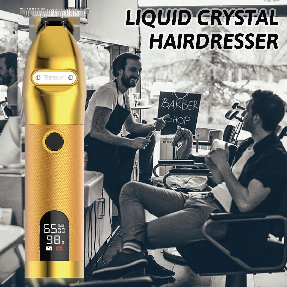 barber clipper hair trimmer electric shaver for me... – Vicedeal