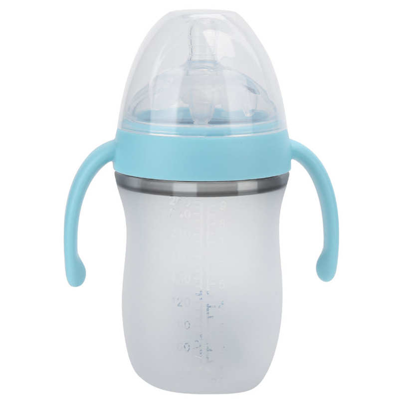 Baby bottle Baby Feeding Silicone Bottle Wide-Cali... – Grandado