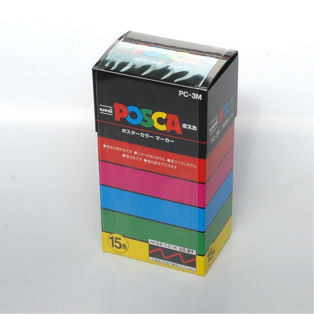 Uni-POSCA Paint Marker Pen PC-3M - Fine Point - Se... – Grandado
