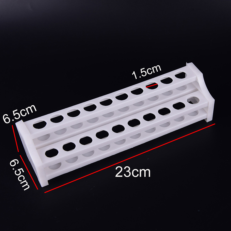 20 Holes Plastic White Test Tube Rack For Centrifu... – Grandado