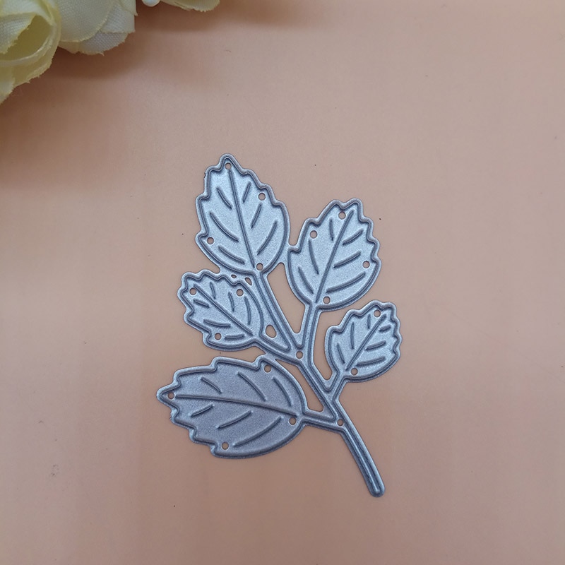 Birch Maple Leaves Clear Stamps Steel Embossing Cr... – Vicedeal