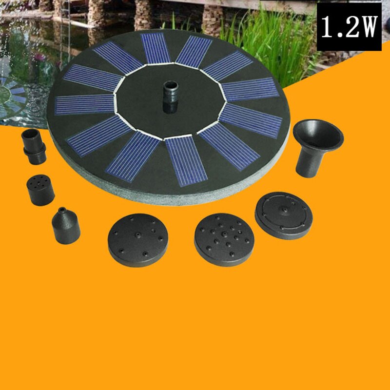 Solar Powered Floating Bird Bath Water Fountain Ou... – Grandado