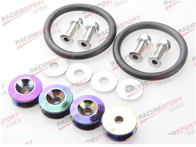 NEO Chrome Aluminium Quick Release Fastner Kit for... – Grandado