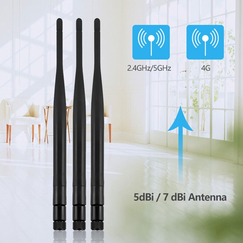 Cioswi WiFi Router Antenna RP SMA 5dBi 2.4ghz 5.5g... – Vicedeal