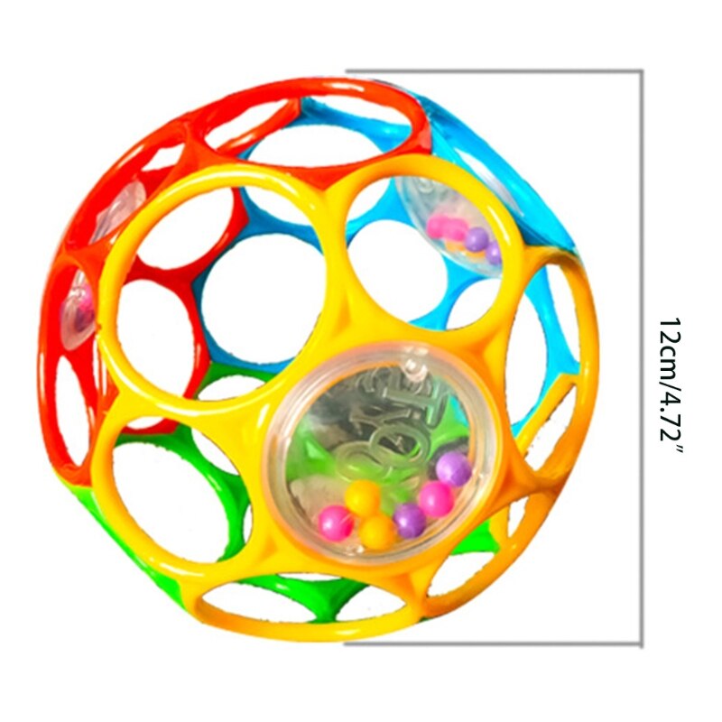 DXAD Soft Colorful Ball Hand Rattle Develop Touch ... – Grandado