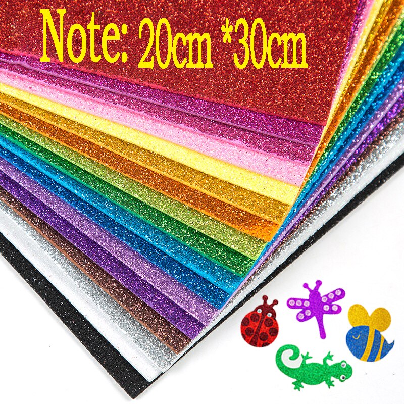 40cm*60cm EVA Foam Paper Handmade Glitter Gold Spo... – Vicedeal