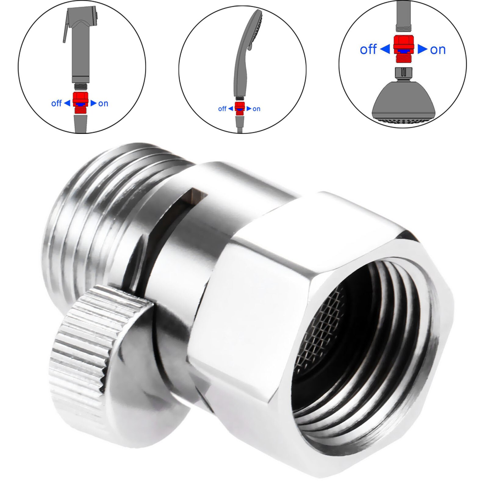 Shower Flow Control Valve Water Pressure Reducing ... – Vicedeal