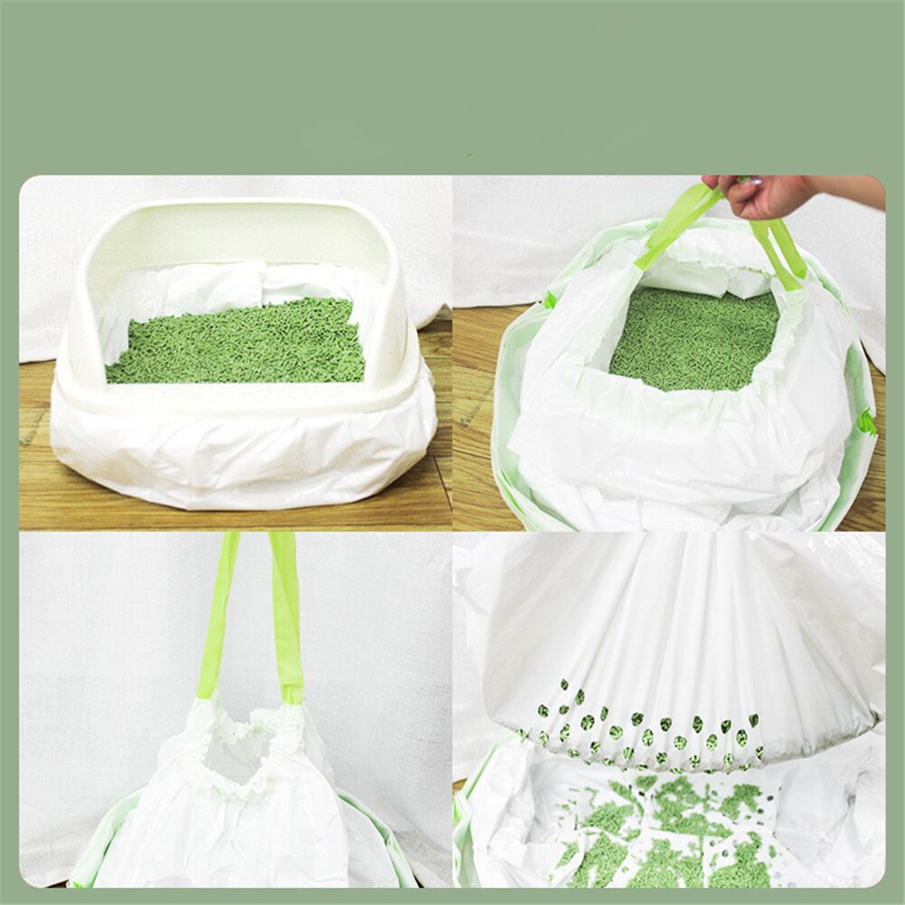 7pcs Cat Litter Bag Pet Feces Litter Portable Kitt... – Vicedeal