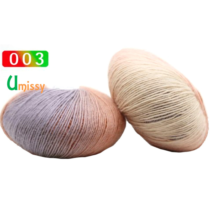 6pcs Fancy Rainbow Yarn fo Knitting Chunky Hand-Wo... – Grandado