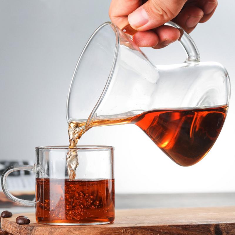 Single Serving Coffee Glass Mini Hand Punching Pot... – Grandado
