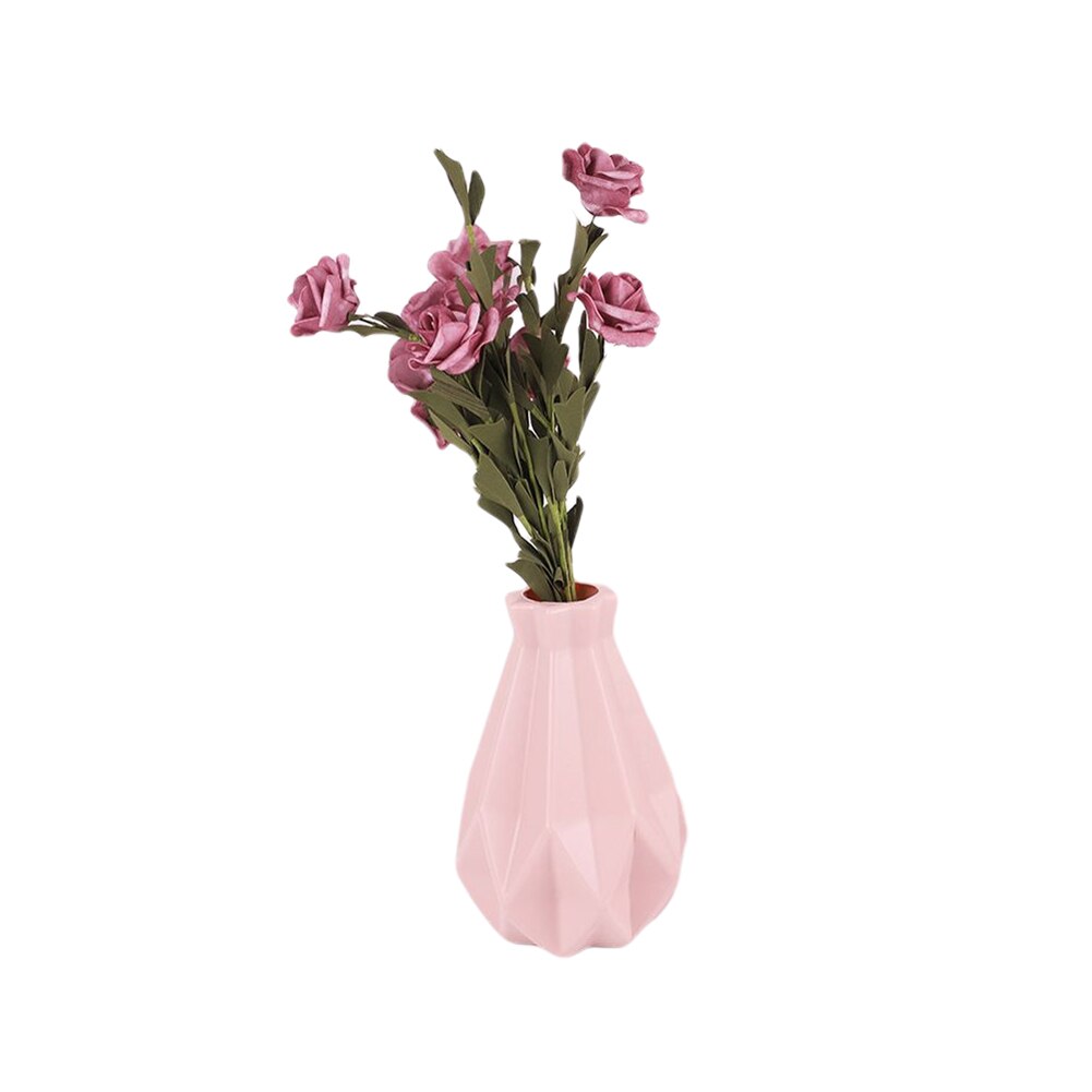 Flower Vase, Solid Color Flower Vase Flowerpot Pho... – Grandado