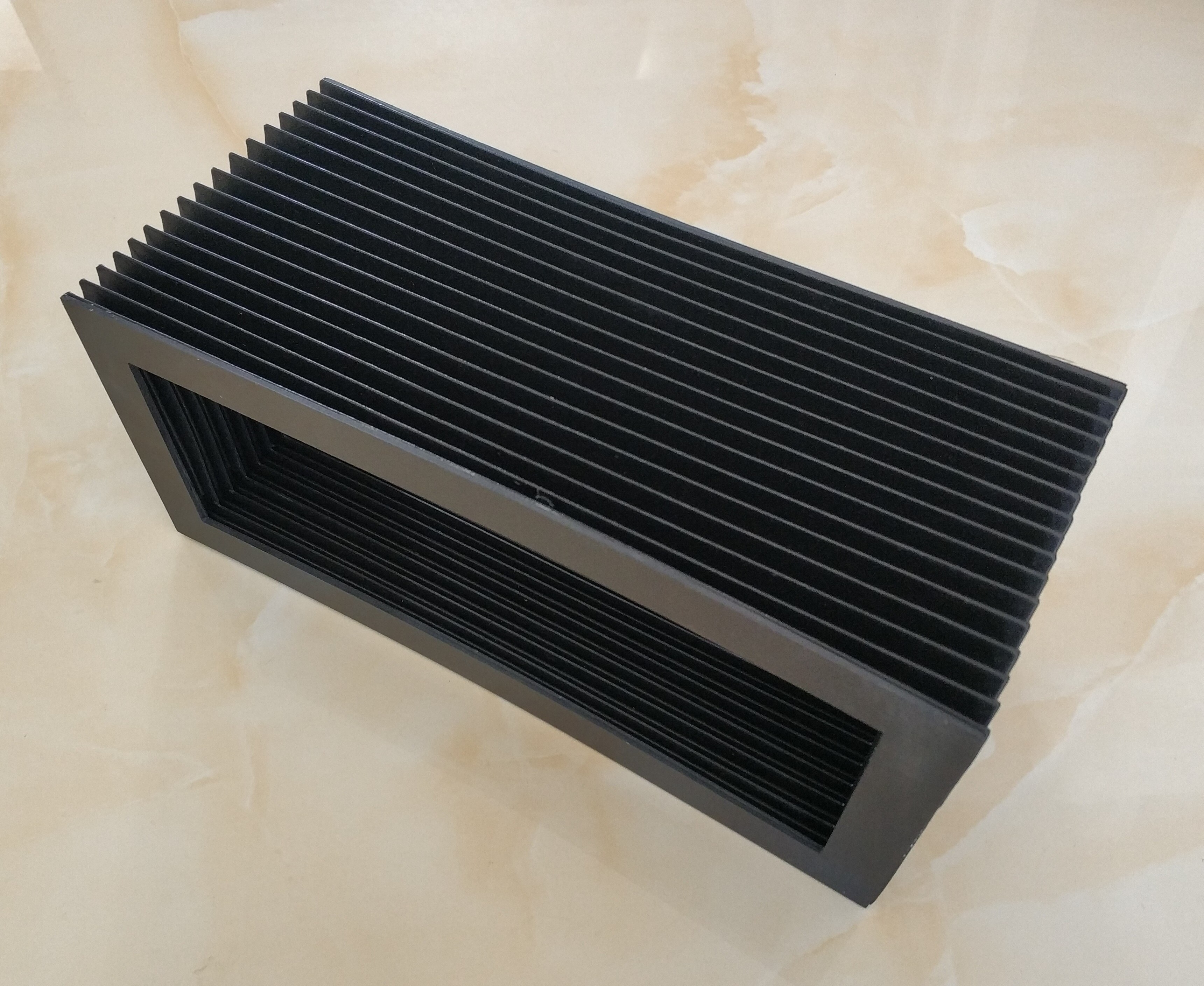 T5 rectangle dust protection bellows ,Inner: 60 mm... – Vicedeal