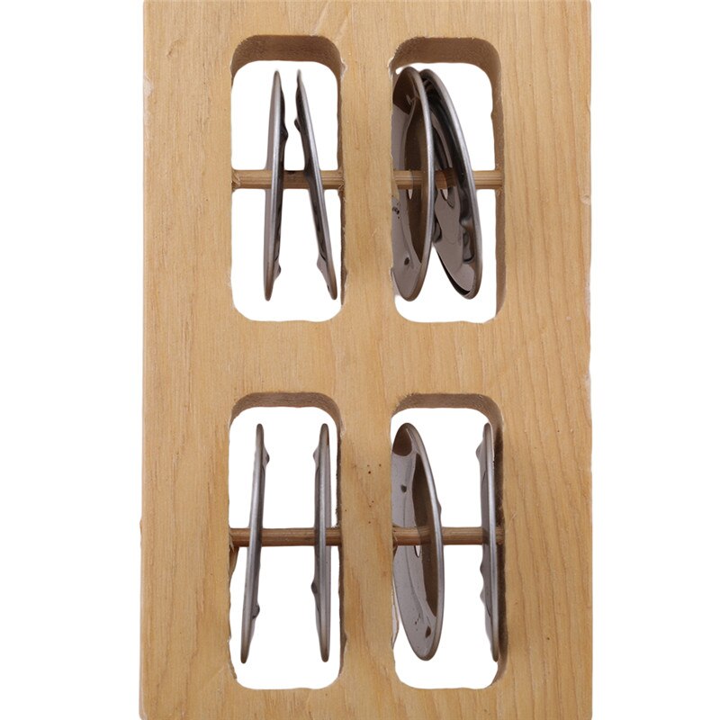 Metalen Bekkens Met Houten Handgrepen Muziekinstru... – Grandado