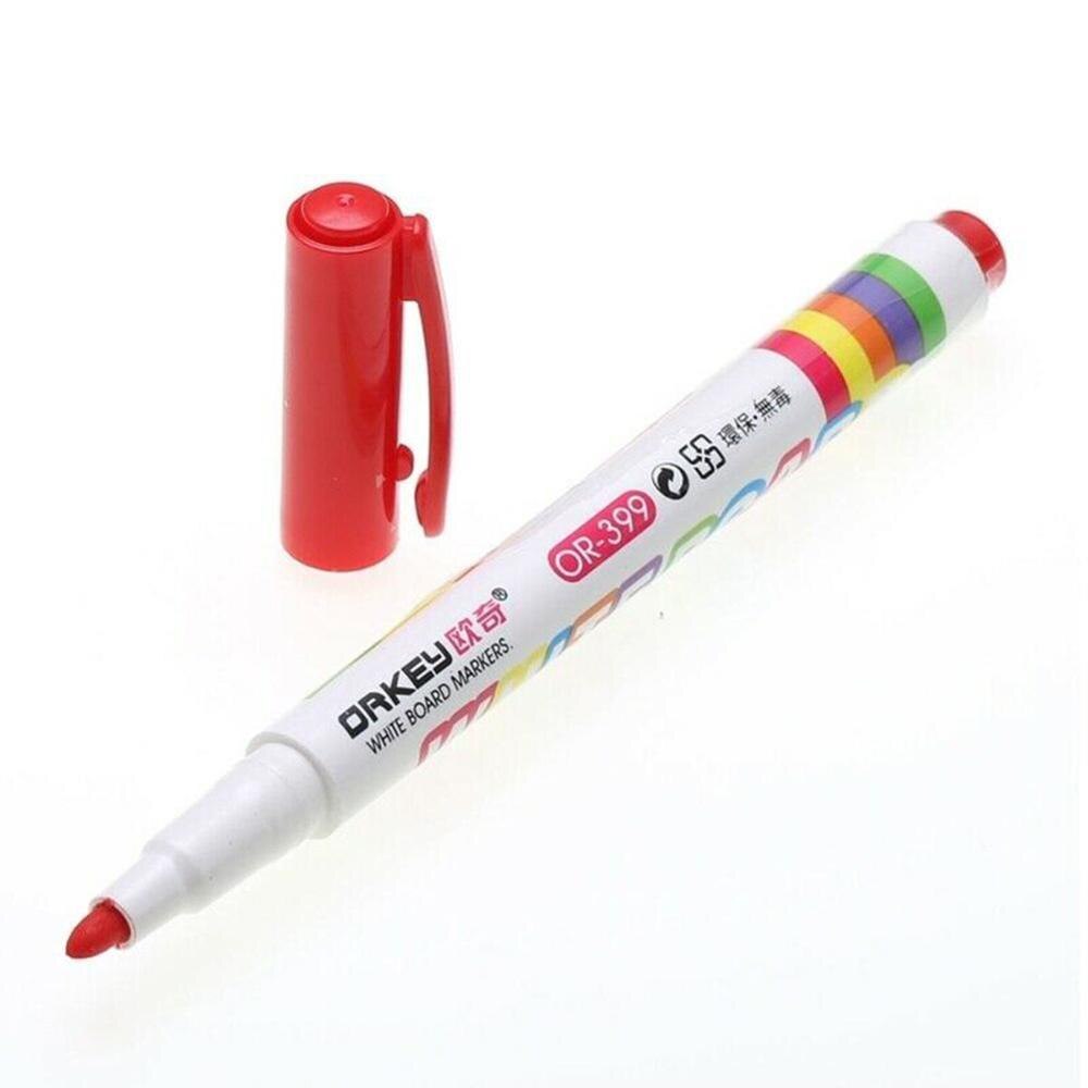 12 stk 12 farger tavle maker penn tavle markør fly... – Grandado