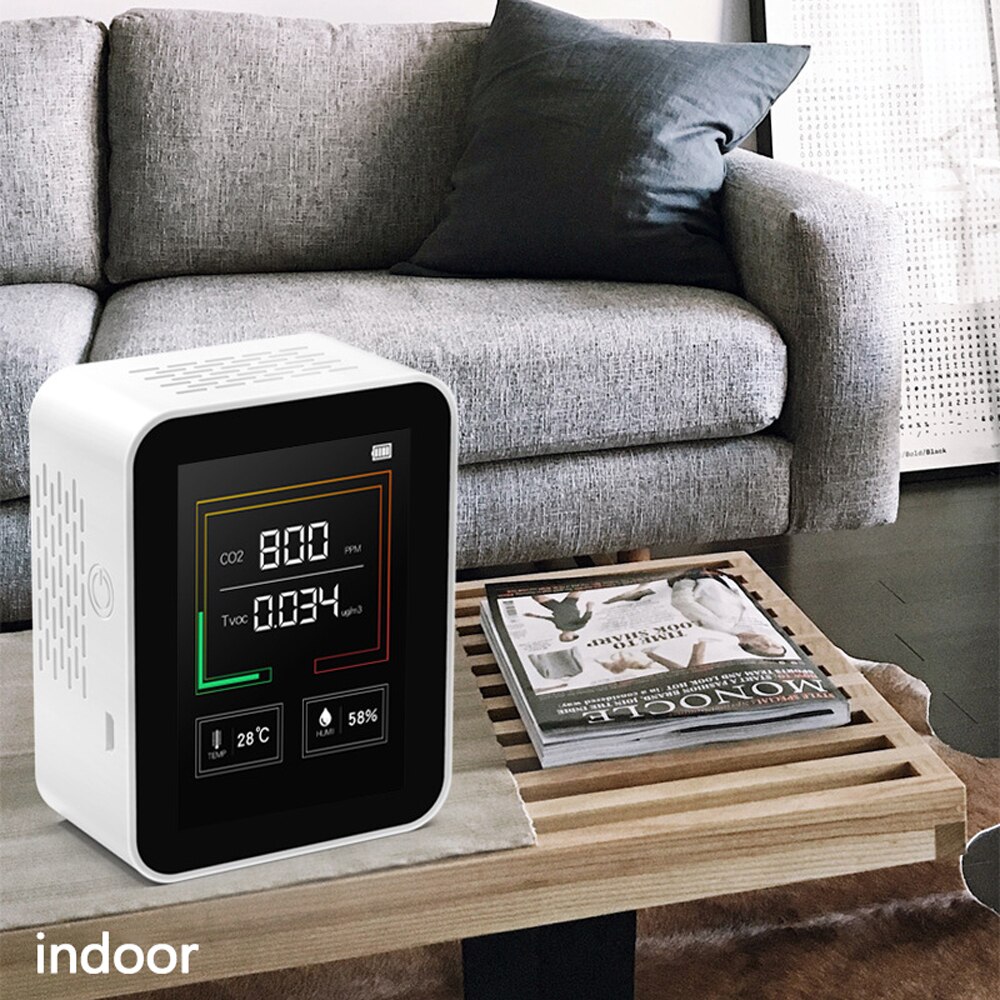 Temperature Humidity Monitor Infrared NDIR CO2 Det... – Grandado