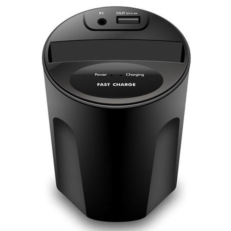 X8 10W Fast Wireless Car Charger Cup with USB Outp... – Grandado
