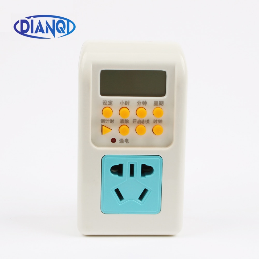 Socket type timer socket timer switch 220v 10a aft... – Grandado