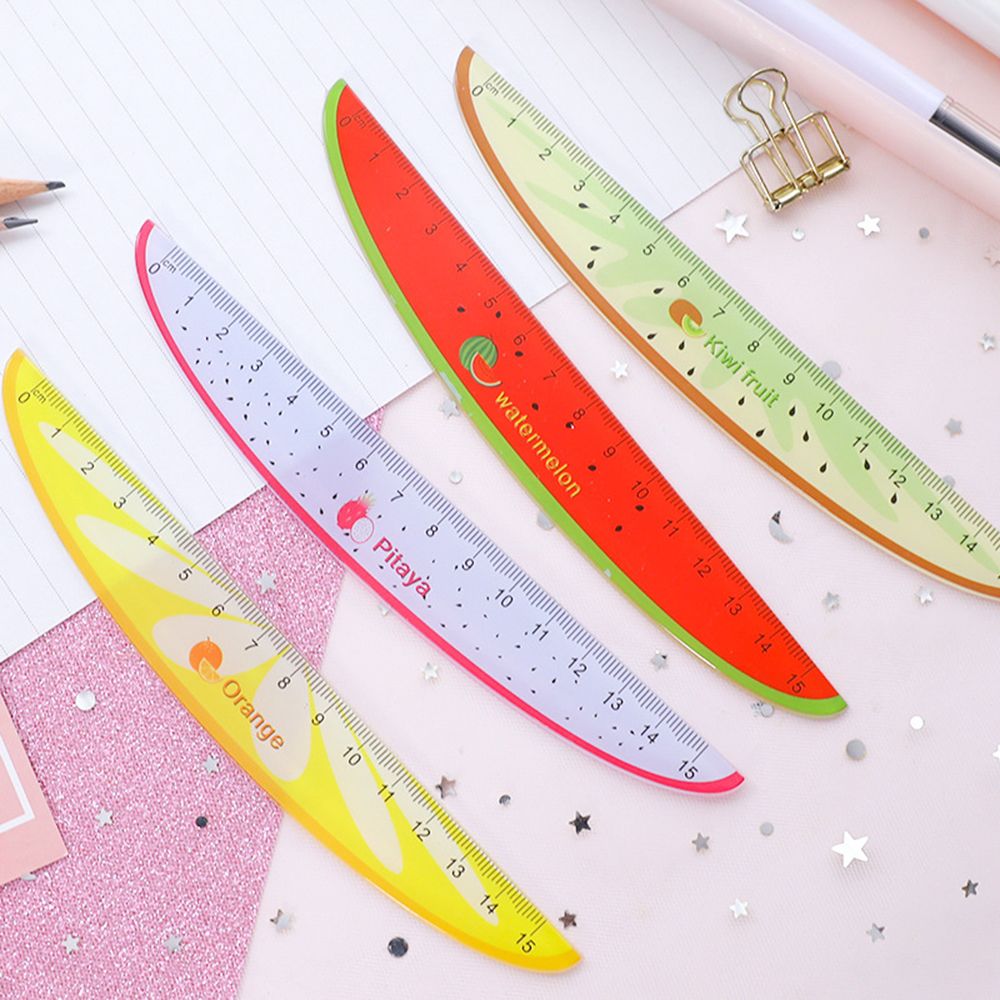 15cm Cute Kawaii Plastic Ruler Fruit Ruler Novelty... – Vicedeal