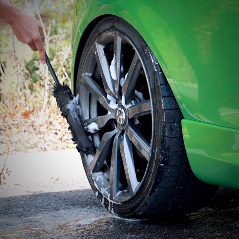 Pack of 3 Wheel Woolies | Car Alloy Cleaning Brush... – Vicedeal