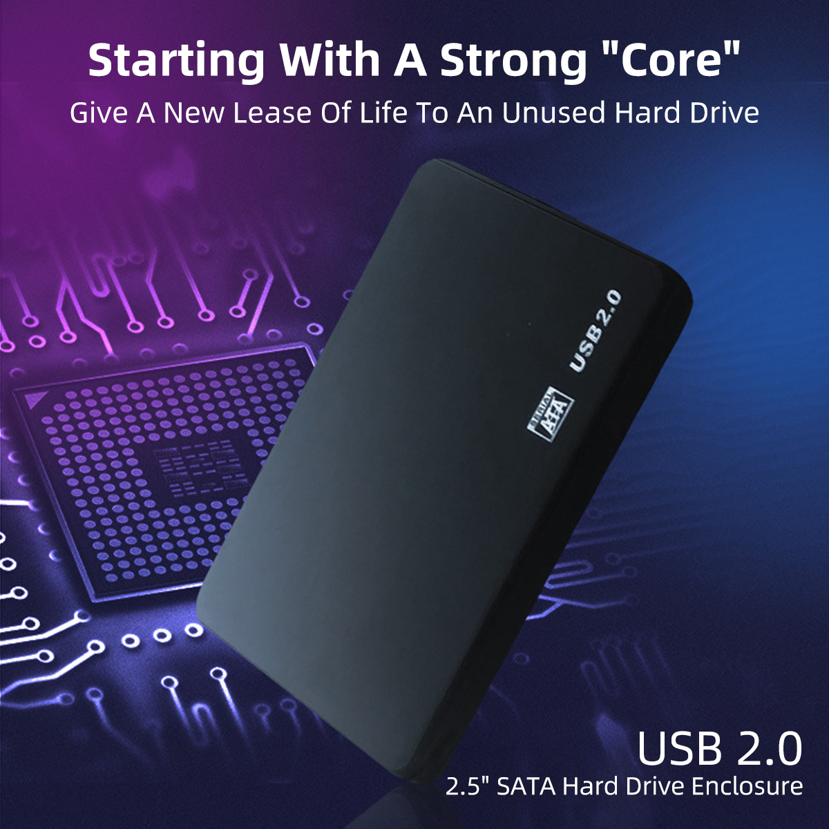 Sata Naar USB2.0 Hdd Behuizing Mobiele Harde Schij... – Grandado