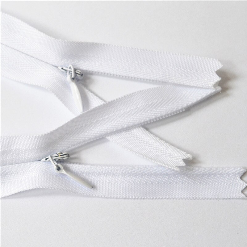 10pcs 3# 55cm invisible double slider nylon zipper... – Grandado