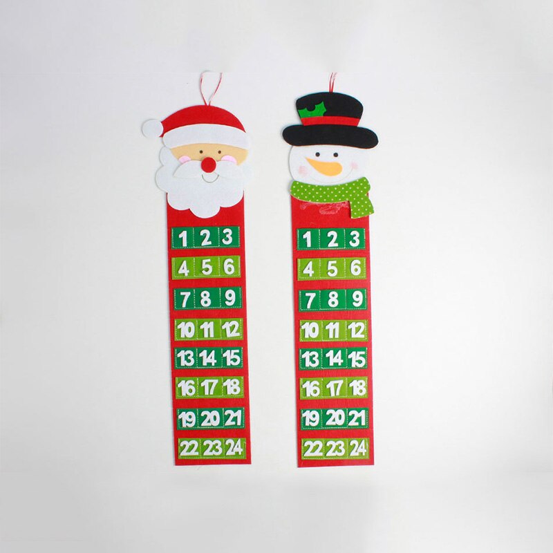 Santa's Wall Calendar Christmas Countdown Door Wal... – Grandado