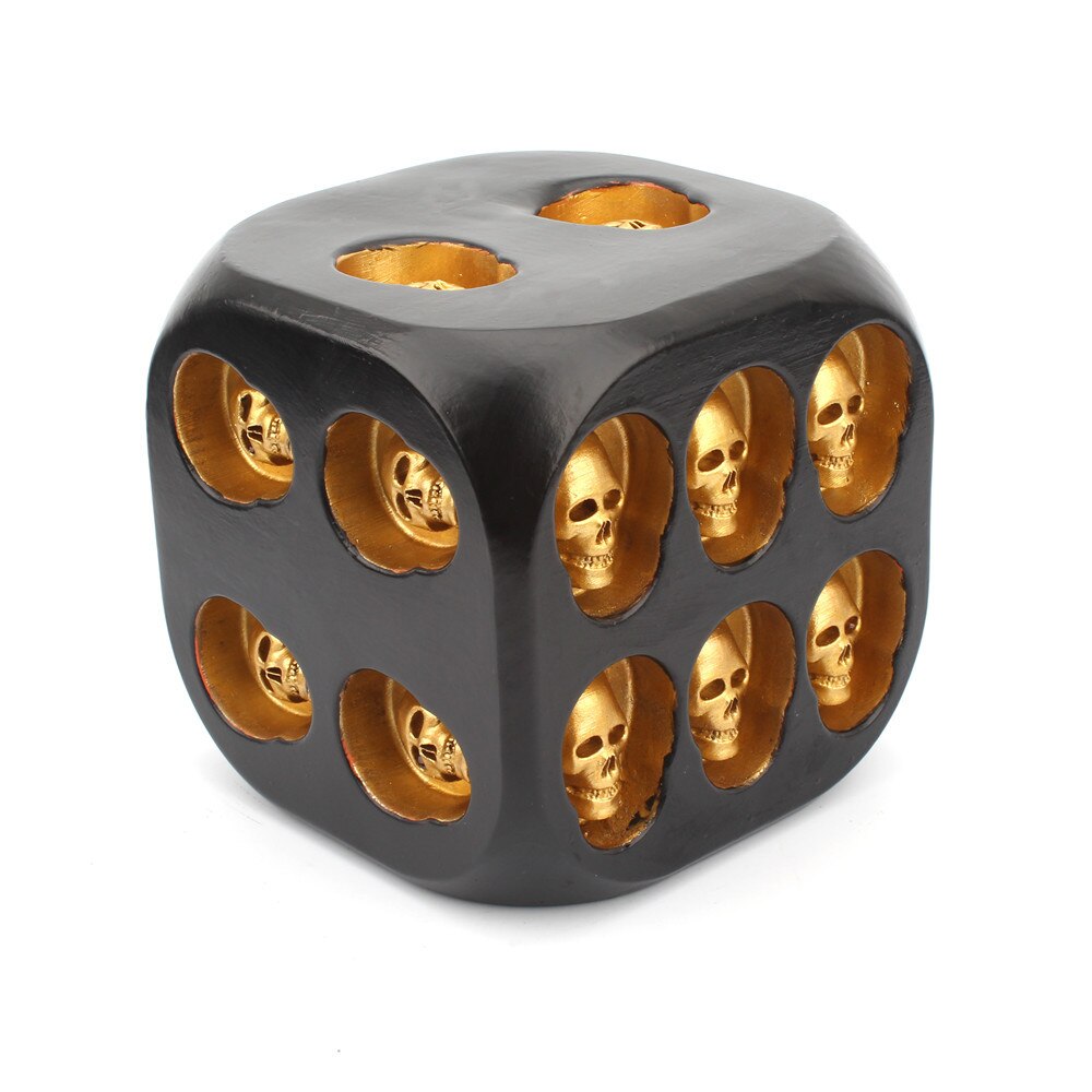 11.5cm Skull Head Large Funny Dice Decoration Room... – Vicedeal