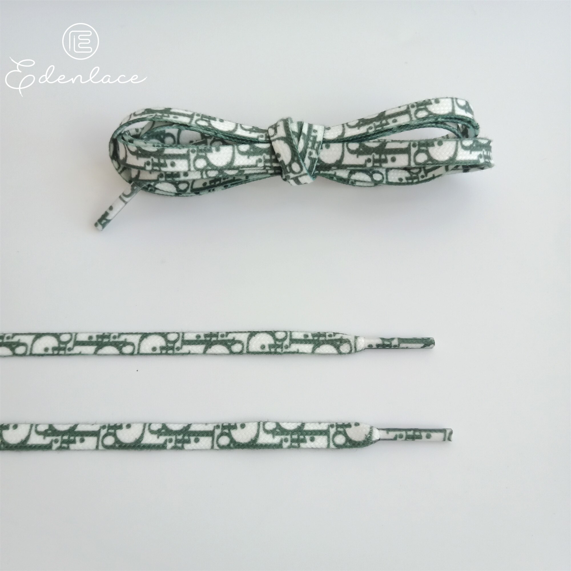 Flat Two-sided Sublimated Shoelaces Printed Letter... – Grandado