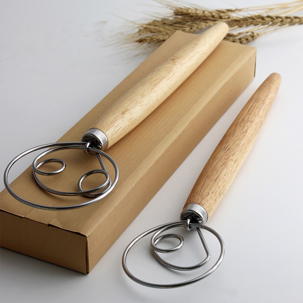 13 zoll Mehl Spule Rührgerät mit Holz Griff Küche ... – Grandado