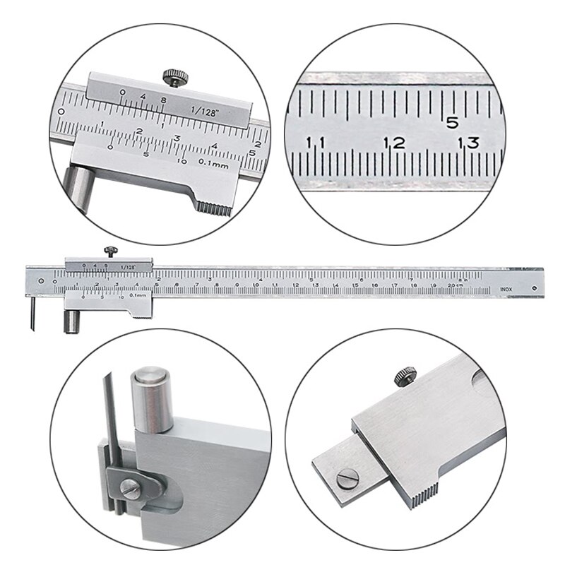 JIGUOOR 200mm /8inch Vernier Caliper Stainless Ste... – Grandado