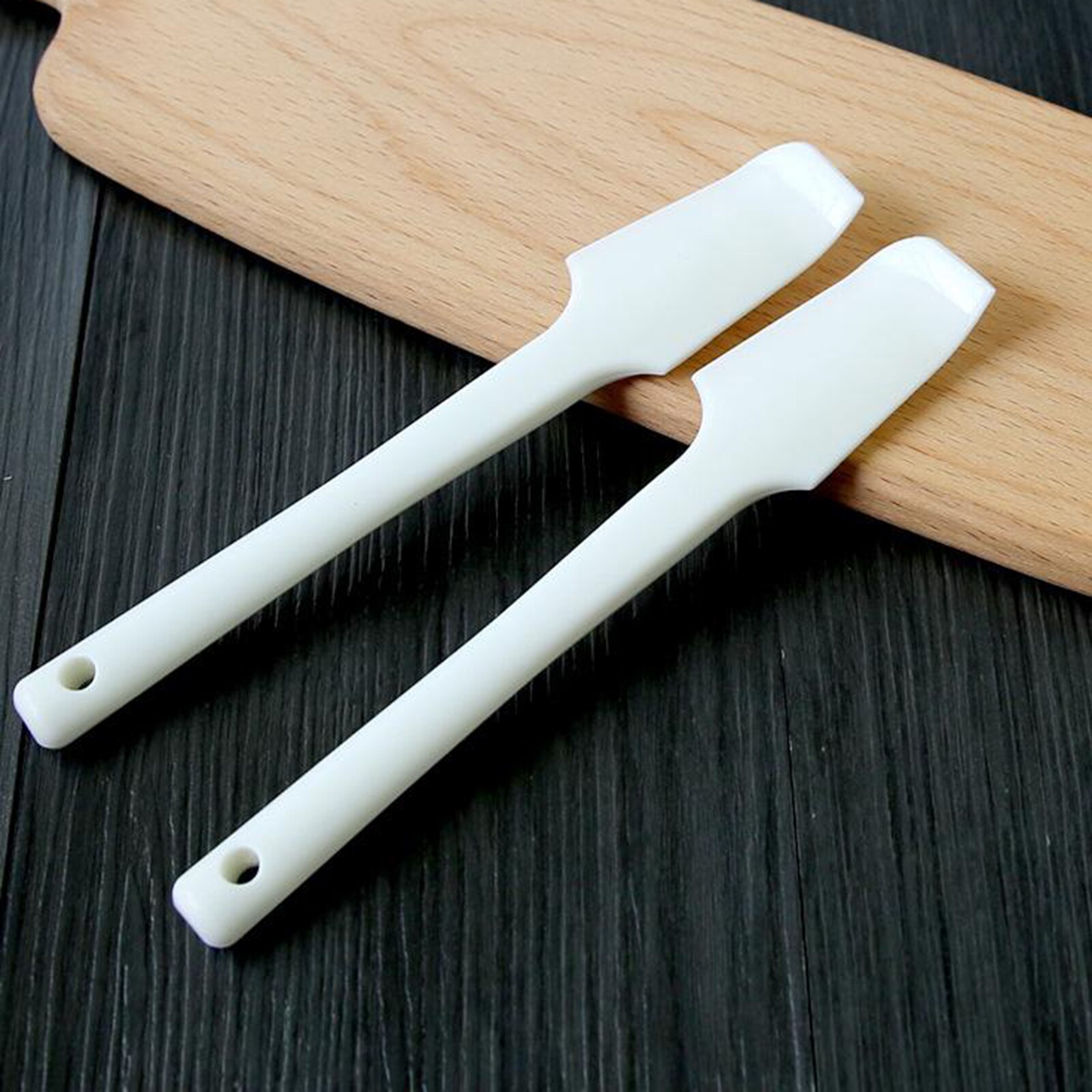 2 Stuk Siliconen Spatel Non-stick Keuken Rubberen ... – Vicedeal