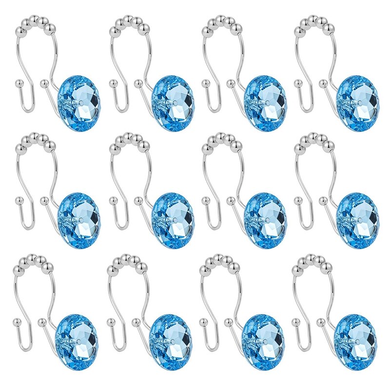 Douchegordijn Haak Ring, acryl Dubbele Douchegordi... – Vicedeal