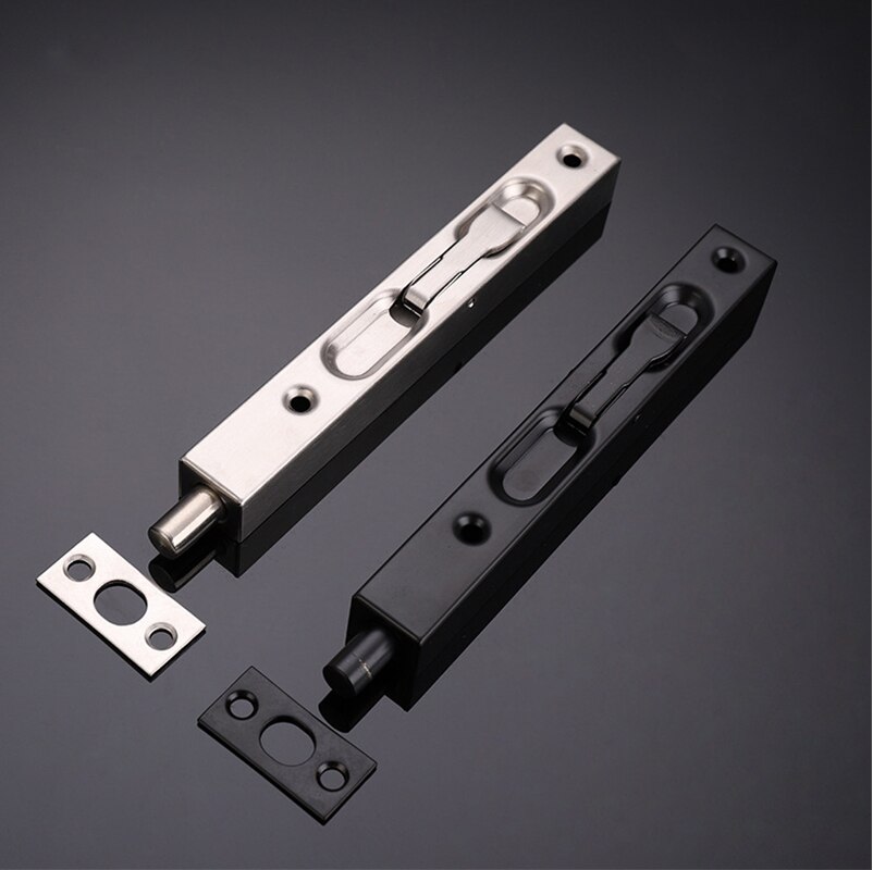 6 inch Stainless Steel Hidden Door Bolt Security G... – Grandado