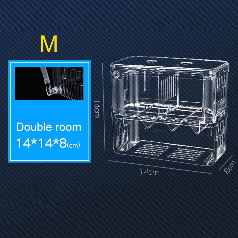 Acrylic Aquarium Breeder Box Breeding Incubator Sm... – Grandado