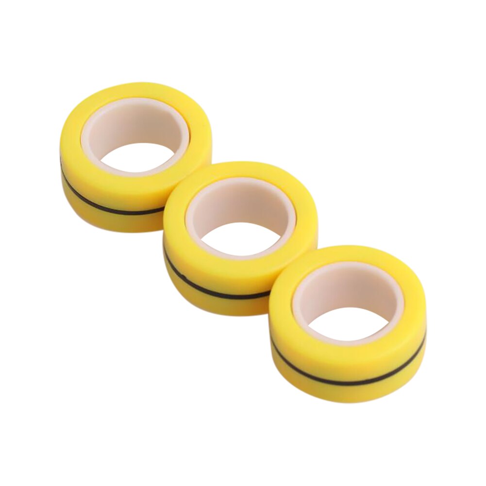 3PCS Anti-Stress Magnetic Magic Rings Unzip Toys F... – Vicedeal