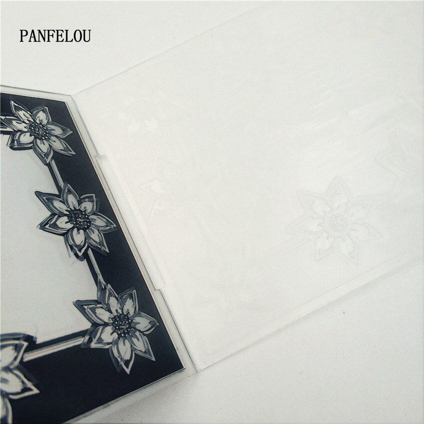 PANFELOU Easter The flower border Embossing folder... – Grandado