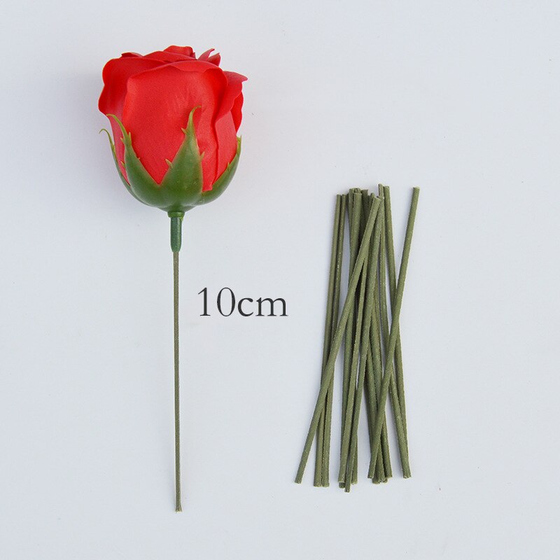 25Pcs/lot Flower Stub Stems Paper/Green Floral Tap... – Vicedeal