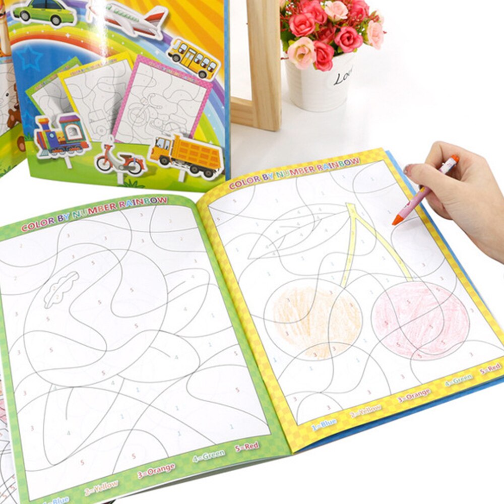 Baby Learn Drawing Colors and Numbers Color By Num... – Grandado