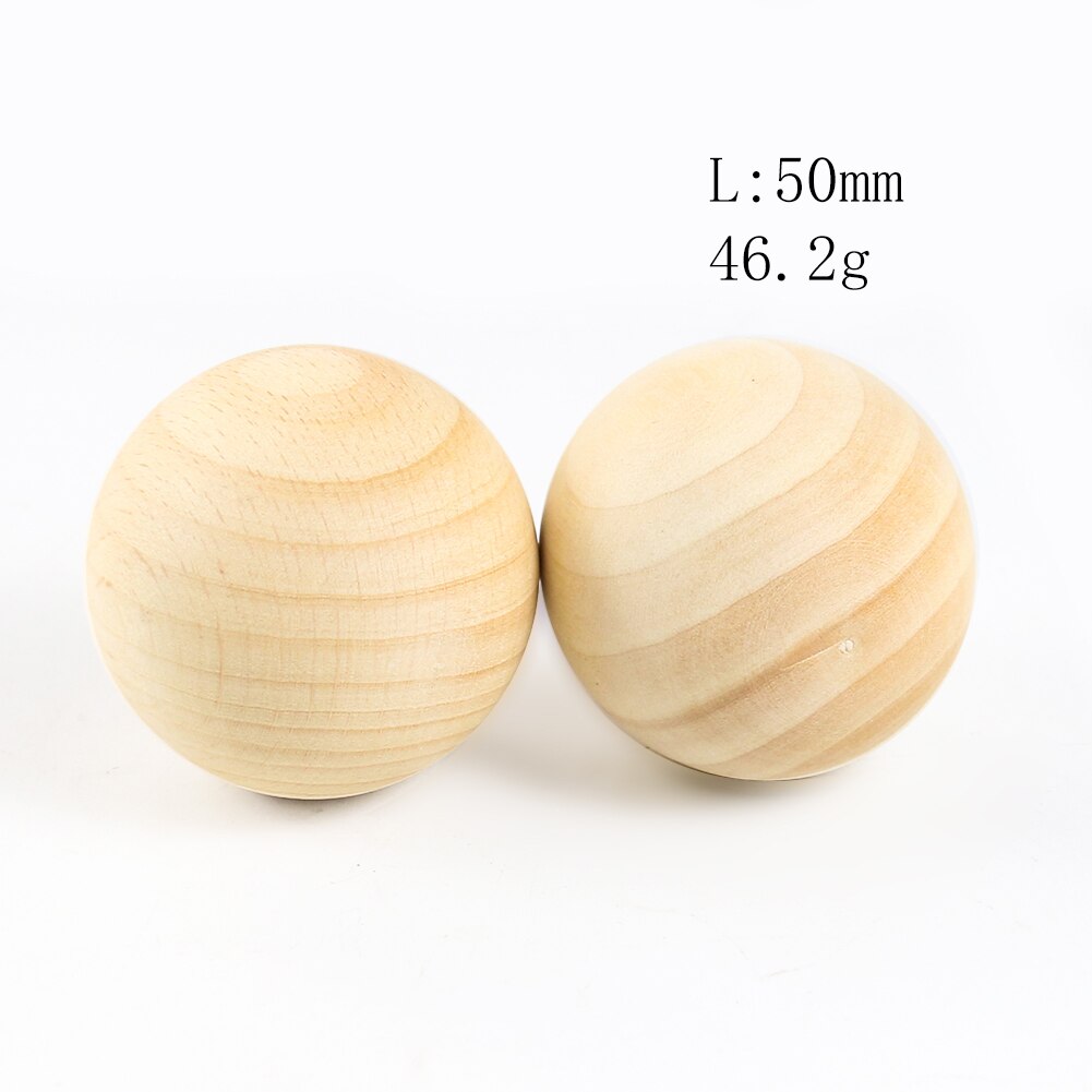 Natural Ball Round Spacer Wood Beads Eco-Friendly ... – Vicedeal