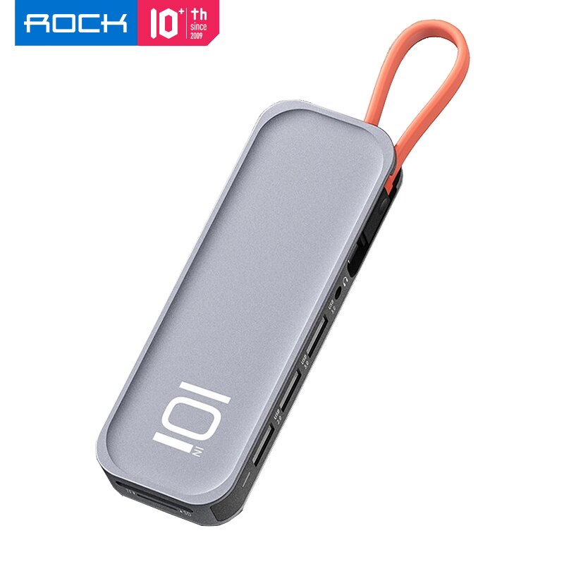ROCK USB C Hub HDMI 4K With PD Power Adapter For M... – Vicedeal