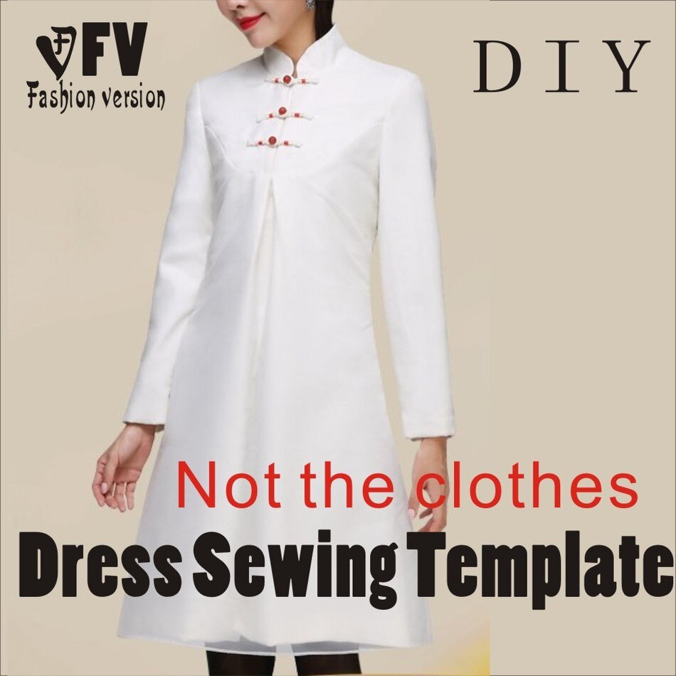 Clothing DIY The dress Dresses Sewing Pattern cutt... – Grandado