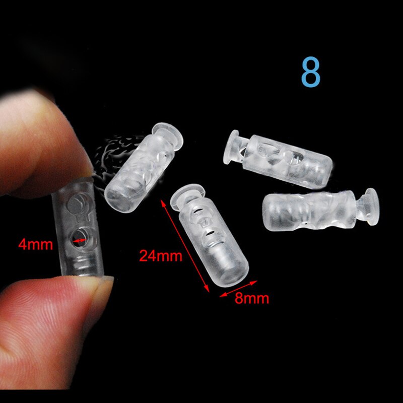 20/30/50Pcs Cord Lock Stopper Cord End Toggle Clip... – Grandado