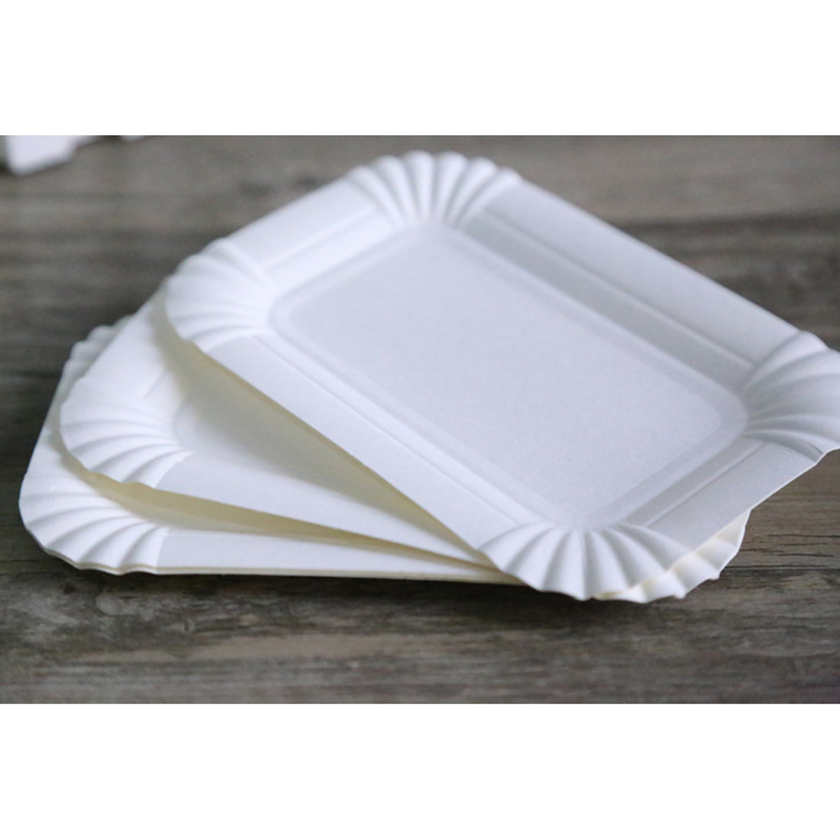 100pcs/LOT Disposable Tableware Cake Paper Plate B... – Grandado