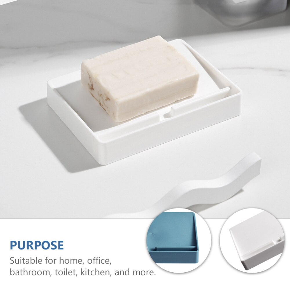 2Pcs Soap Dish Soap Box Handmade Soap Holder Soap ... – Grandado