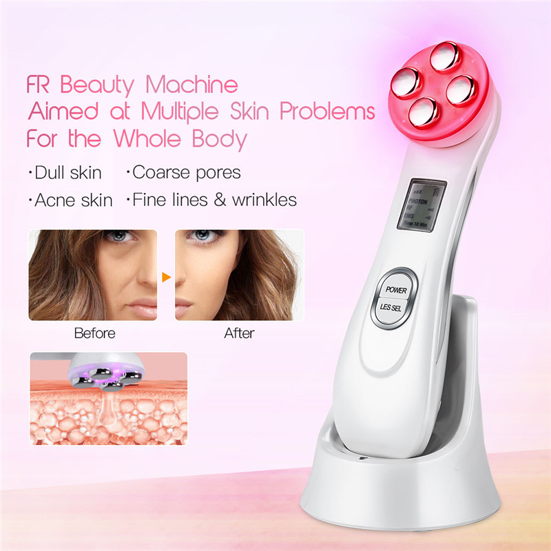 Electroporation Mesotherapy LED Photon Light Thera... – Grandado