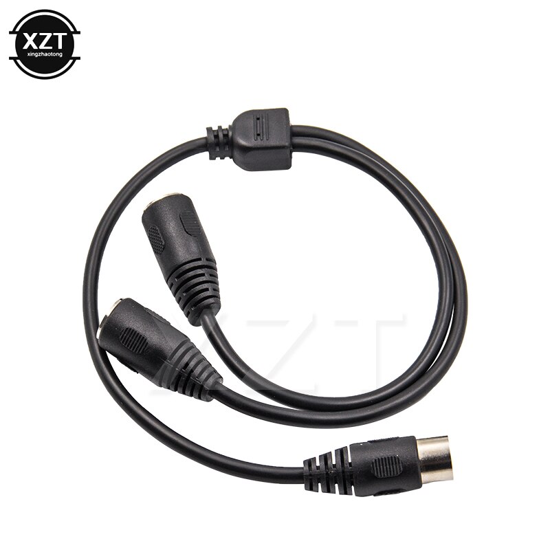 1Pc Adapter Kabel 5 Pin Midi Din 1 Stekker Naar 2x... – Vicedeal