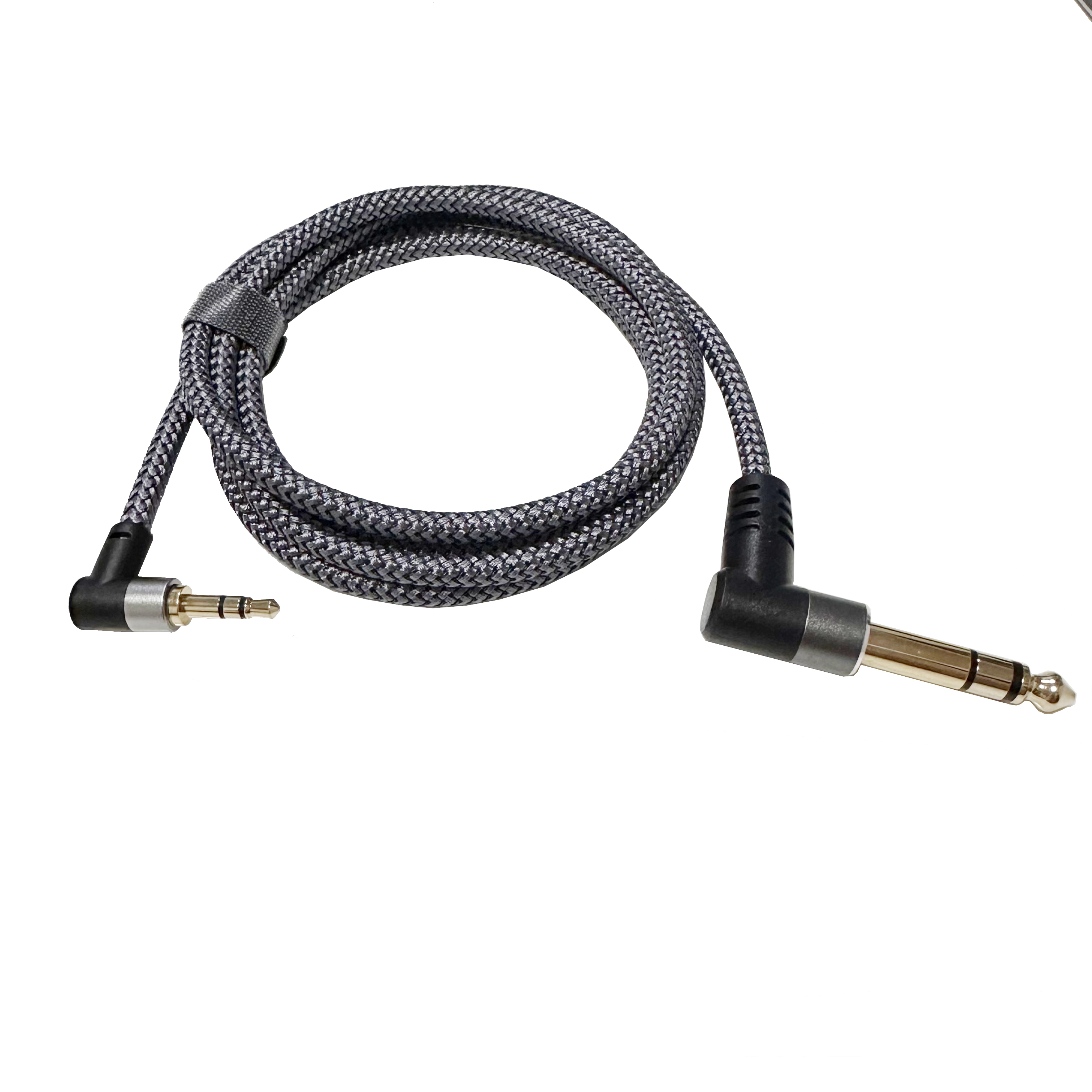 90 Grad 3,5 bis 6,35 Adapter Aux-Kabel für Mixer-V... – Vicedeal