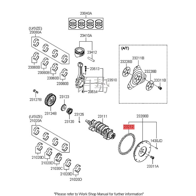 Car ring gear 2006-hyu nda iel ant ra 1.6L1.4L1.8L... – Vicedeal