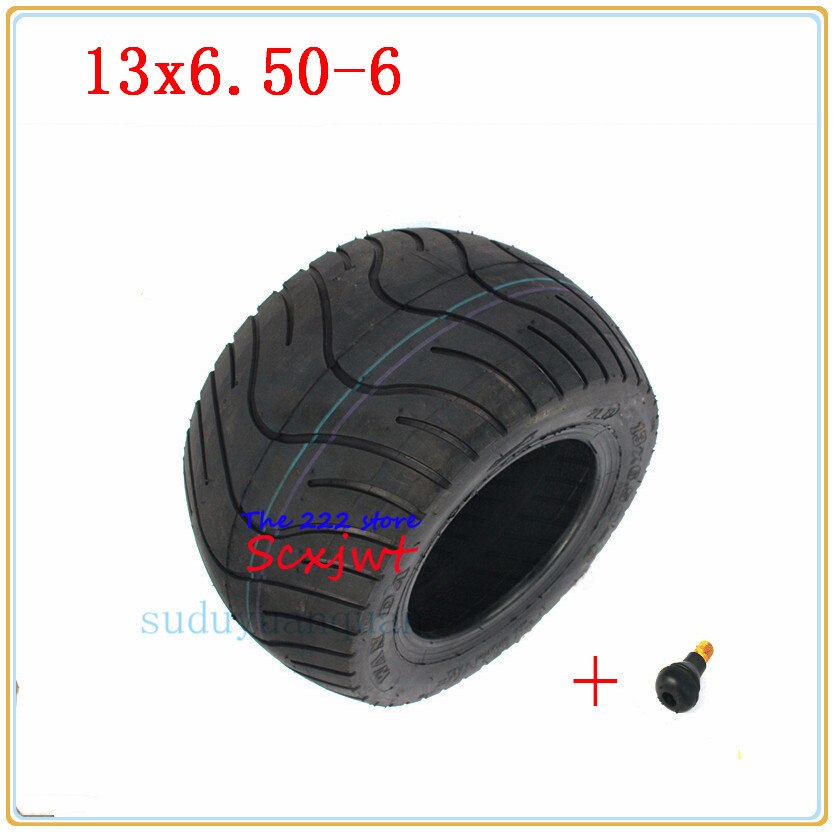 Good 13 inch Vacuum Tyres 13x6.50-6 Tubeless Tires... – Grandado